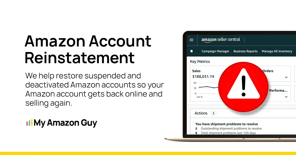 Amazon Account Suspension Reinstatement | My Amazon Guy